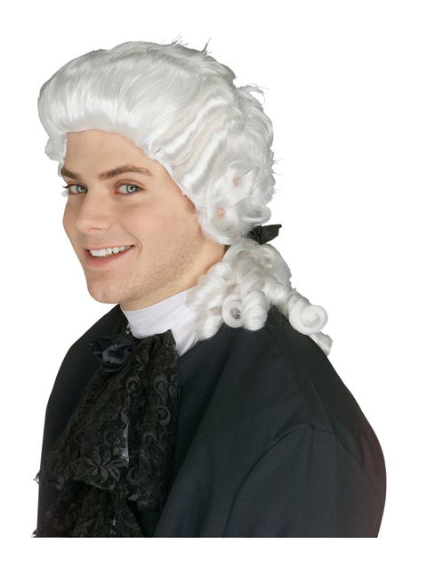 Colonial White Adult Wig - SpicyLegs.com