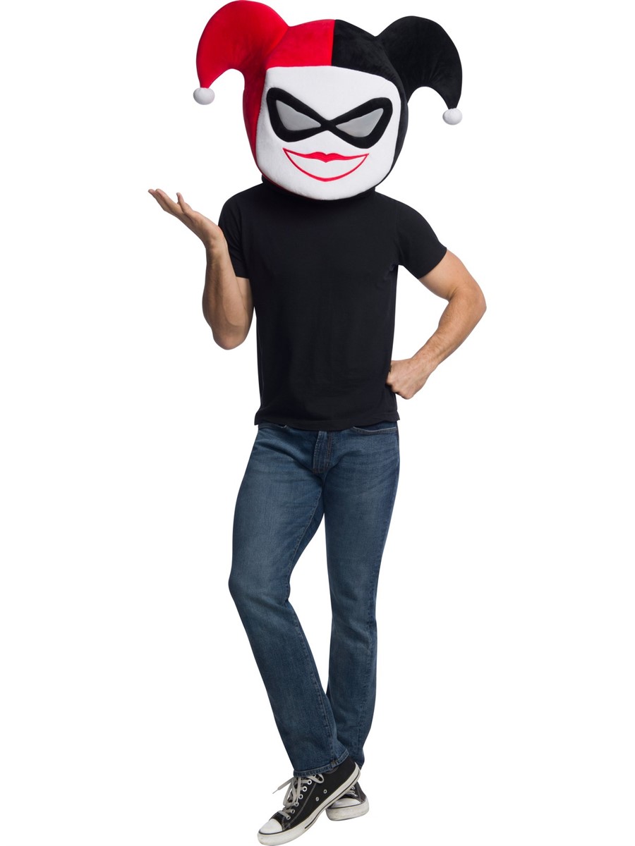 DC Comics Super Villains Harley Quinn Mask - SpicyLegs.com