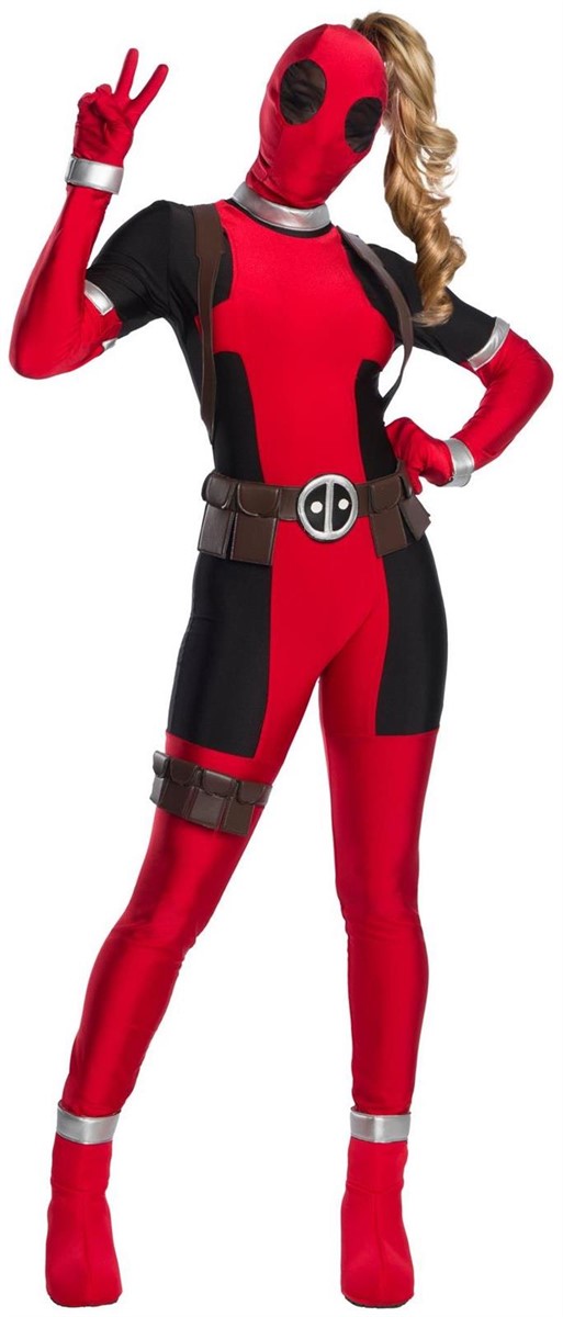 Women'S Lady Deadpool Costume - SpicyLegs.com