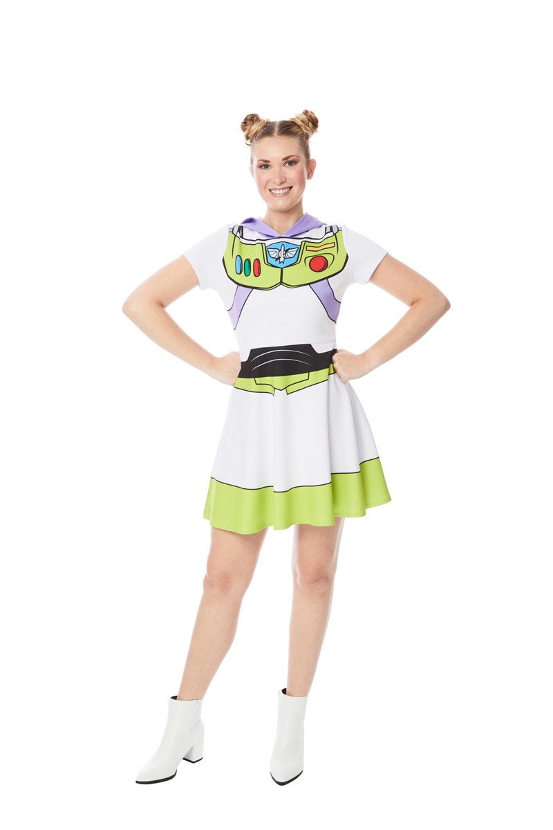 Toy Story Buzz Lightyear Womens Costume - SpicyLegs.com