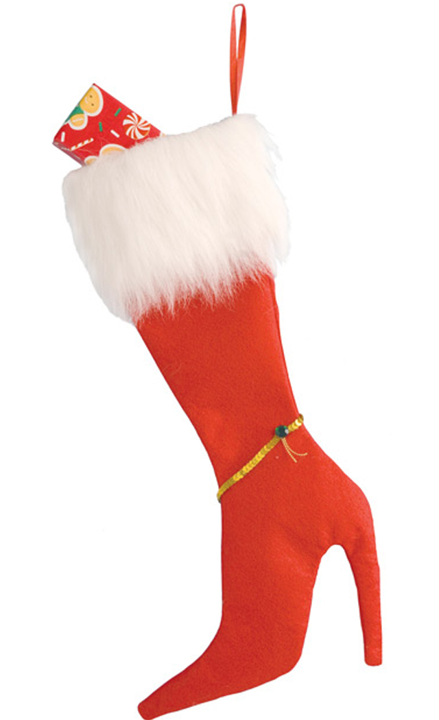 High Heel Christmas Stocking - SpicyLegs.com