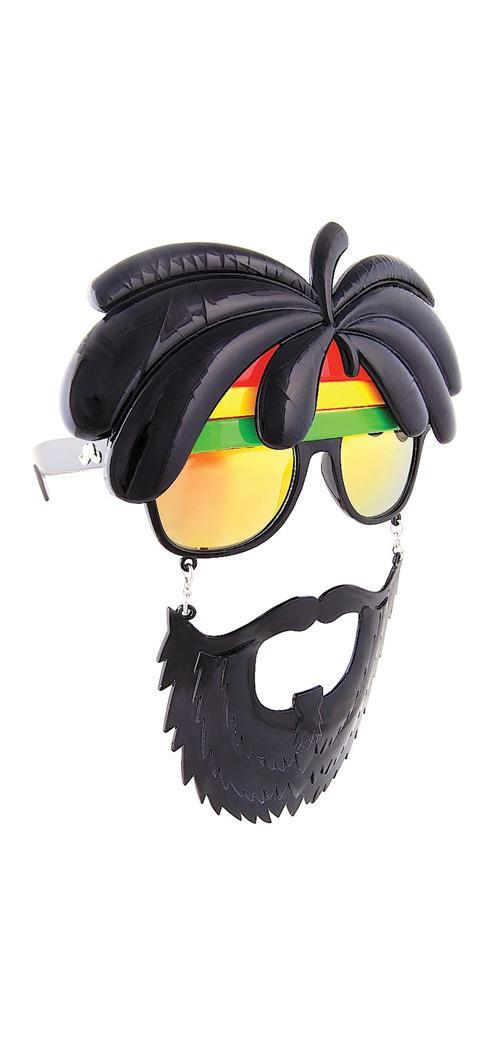 Sun Staches Rasta - SpicyLegs.com