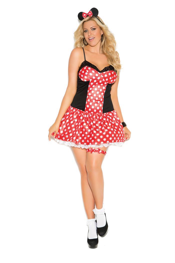 Miss Mouse 3 Pc Costume