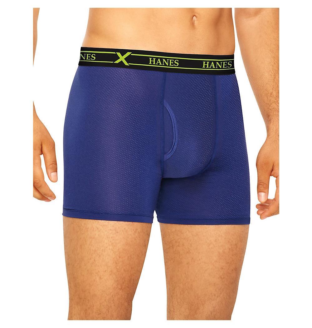 Hanes Ultimate Men's FreshIQ X-Temp Air Boxer Briefs Assorted 3-Pack ... Hanes Ultimate Men's FreshIQ X-Temp Air Boxer Briefs Assorted 3-Pack ...