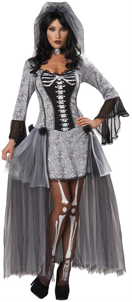 Skeleton Bride Adult Medium - SpicyLegs.com