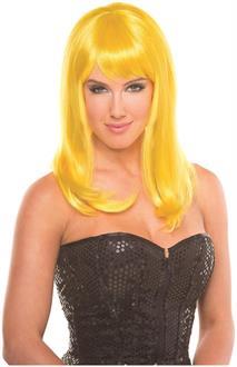 Solid Color Hollywood Wig - SpicyLegs.com